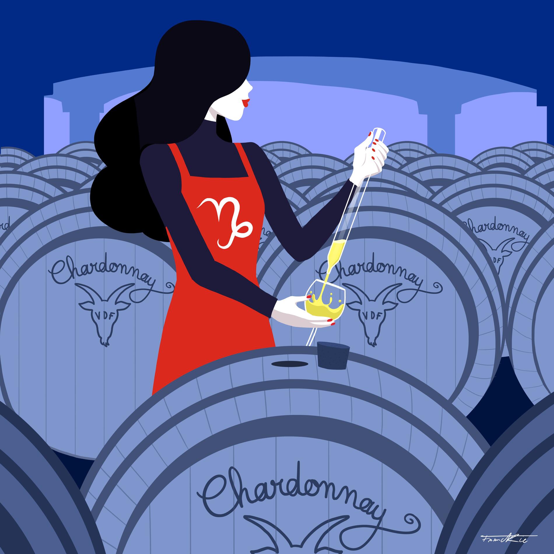 Astrology of VDF grape varieties | Vin De France