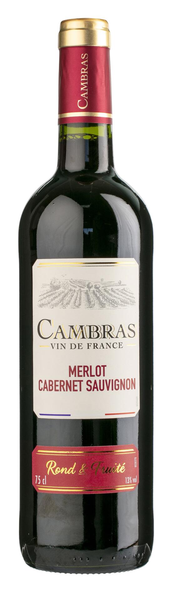 Cambras Rouge Merlot 0 Vin De France